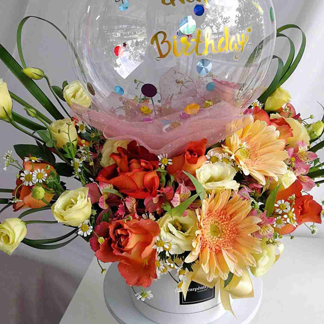 Flower Box & Bouquet Delivery KL | Carpentry Flowers – Granny Doris