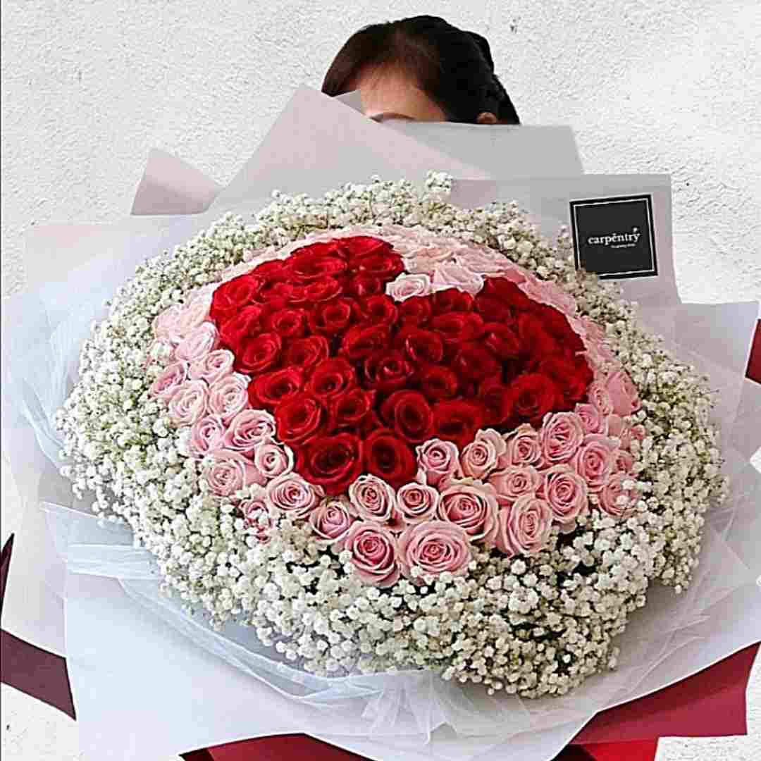 Wedding Anniversary Gift & Flower Bouquet Delivery - Carpentry Flowers ...