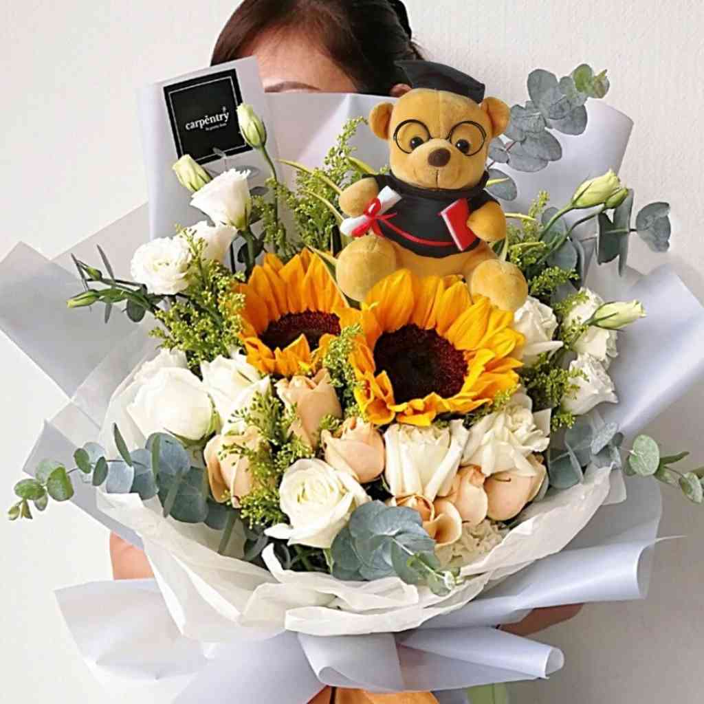 Graduation Flower Bouquets Delivery KL - Carpentry Flowers – Granny Doris