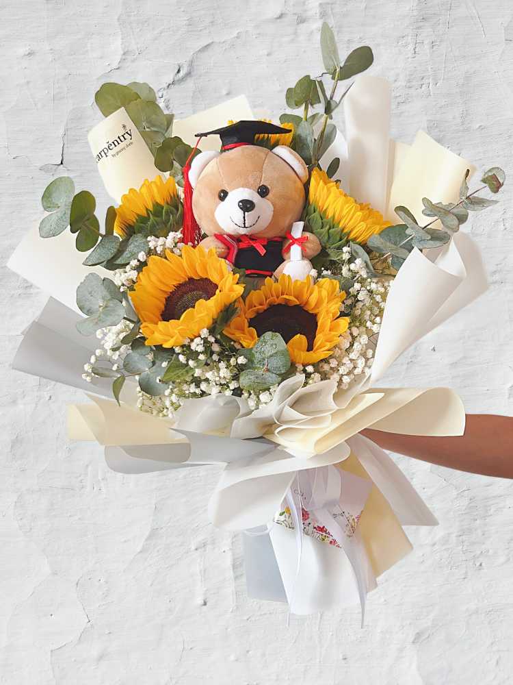 Happy Graduation - Sunflower Bouquet – Granny Doris