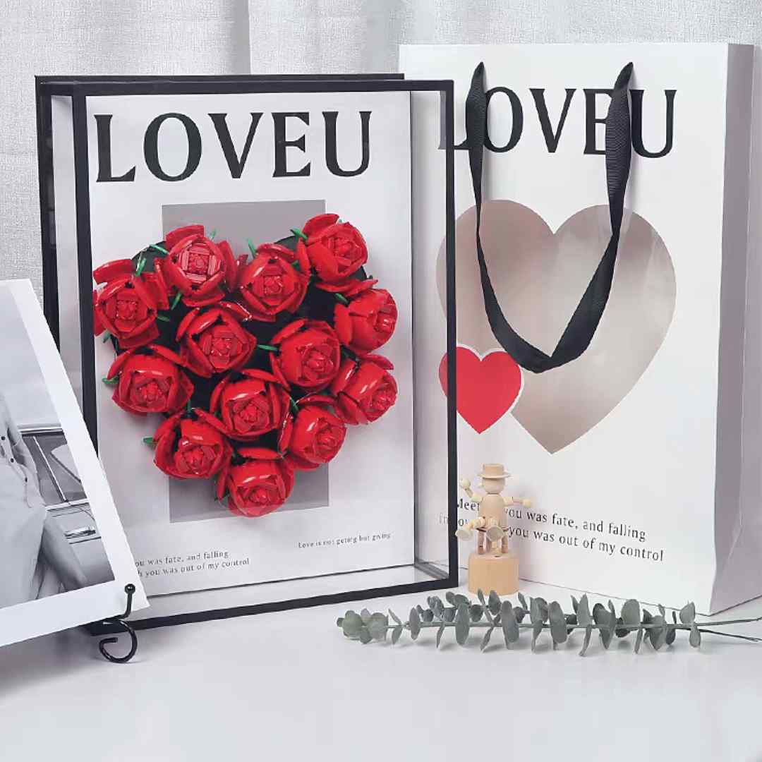 Cherish Forever - Lego Bricks Roses – Granny Doris