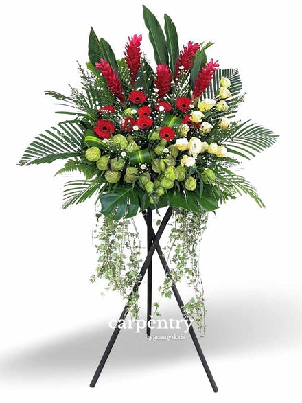 Grand Opening Flowers | Carpentry Flowers by Granny Doris